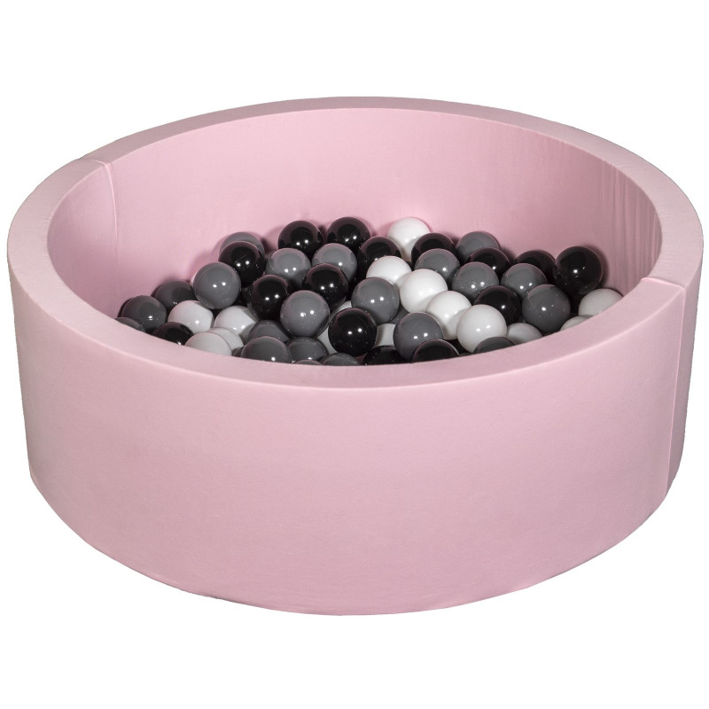Piscina infantil de bolas para niños, 150 piezas, color rosa Colores de ...